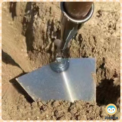 JimKim Agricultural Triangle Hoe Multifunctional Weeding Hoe Vegetable ...