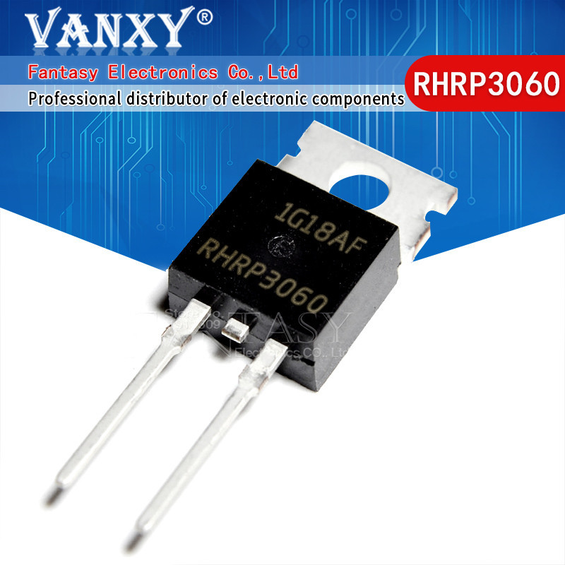 10PCS RHRP3060 TO220-2 fast recovery rectifier diode TO-220 600V 30A ...