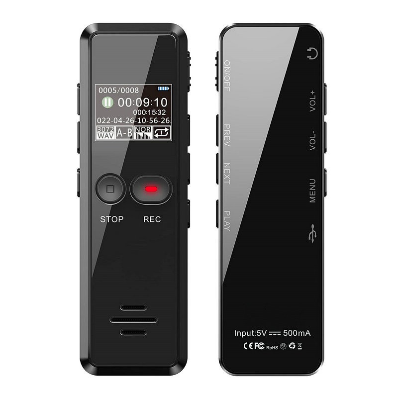 Vandlion High-Quality Digital Audio Voice Recorder Colorful Display ...