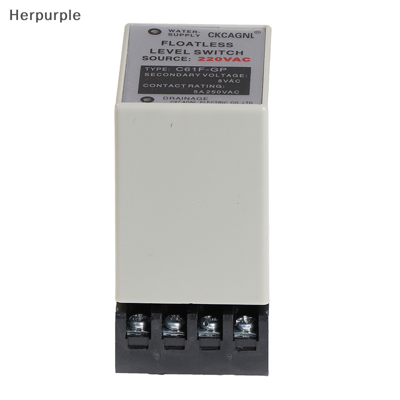 HER C61F-GP AC220V Level Relay Floatless Level Switch Level Controller with Base PH | Shopee ...