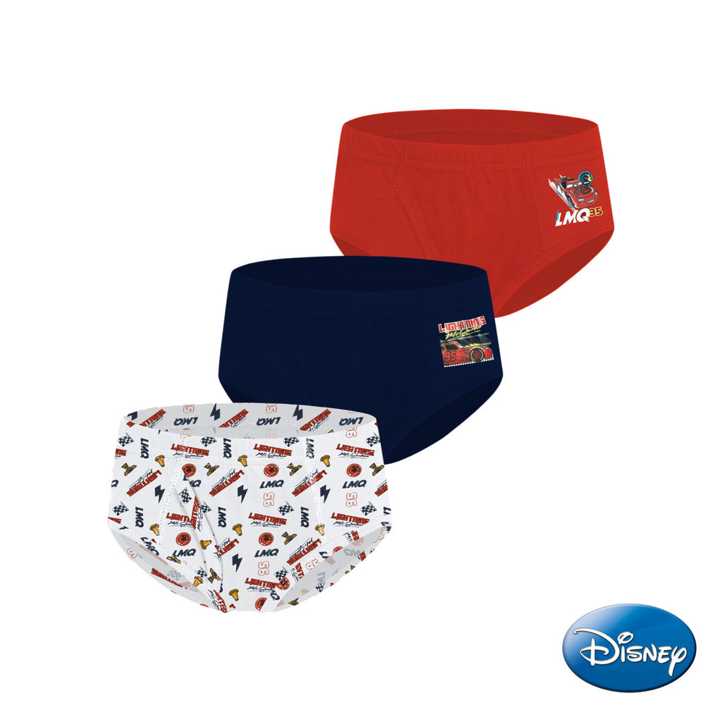 Disney Cars 3 Pack Bikini Briefs Boys Underwear | Shopee Philippines