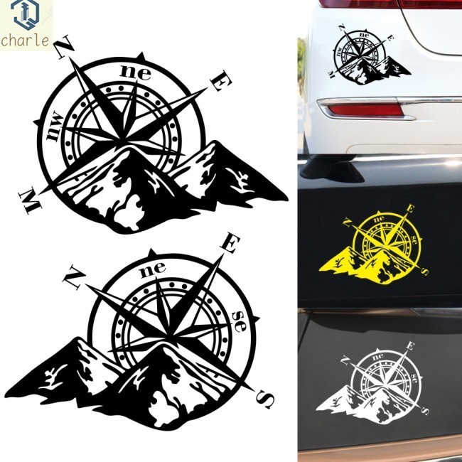 Limited-time offer!! 2pcs Vinyl Auto Decal Rose Navigate Car Sticker ...