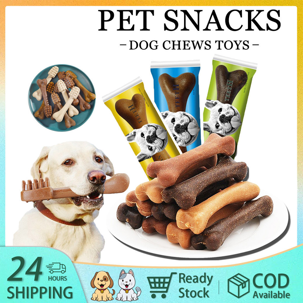 Dog Bone Treats Dental Chew Bone Pet Molar Bone Foy Oral Hygiene Dog ...