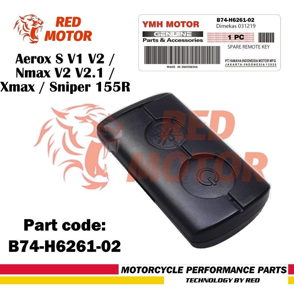 Spare Remote for Aerox / Nmax / Xmax / Sniper155 | Shopee Philippines