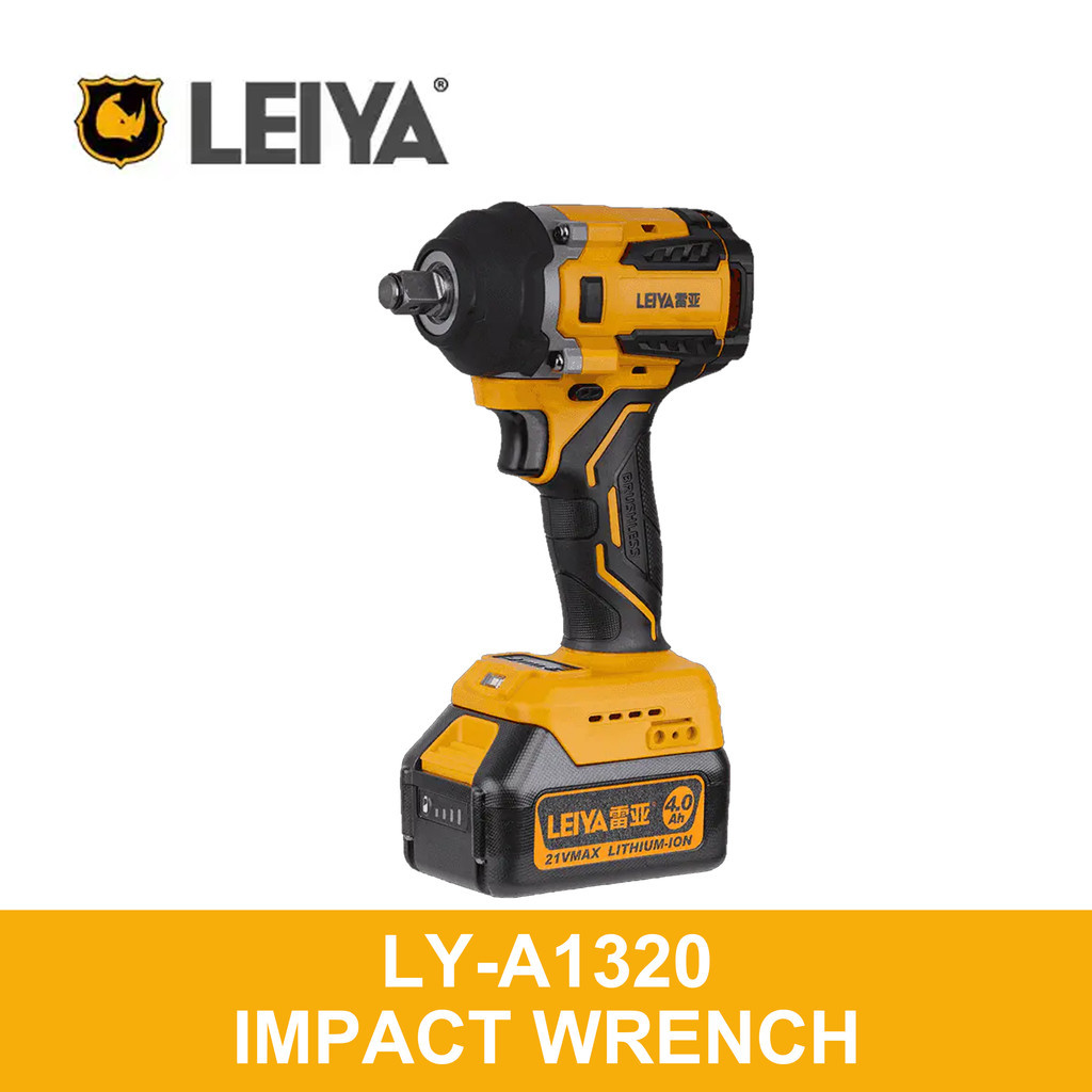 LEIYA CORDLESS IMPACT WRENCH LY-A1320 18V | Shopee Philippines
