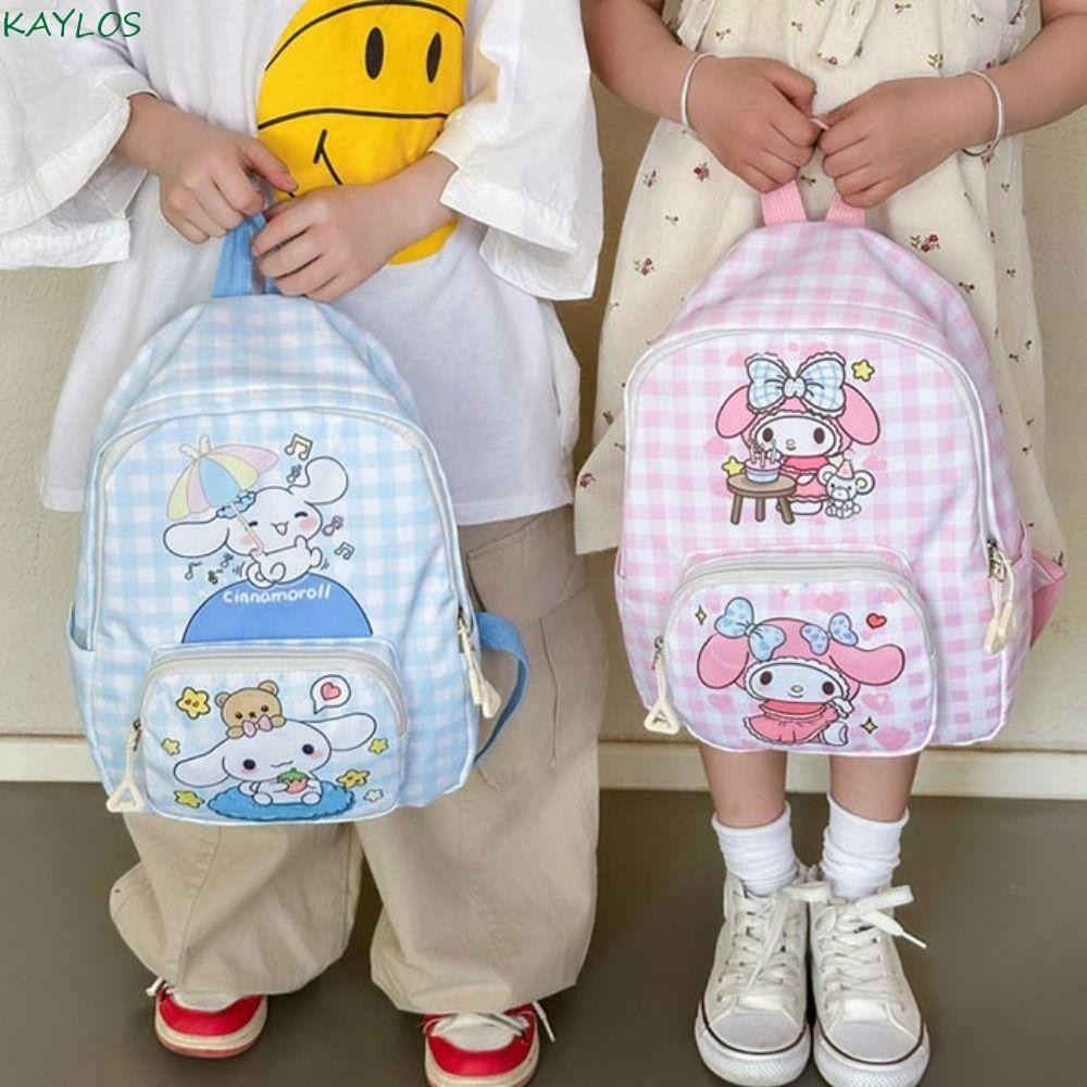 KAYLOS Children Kuromi Backpack, Kitty Cat Cinnamorol My Melody ...