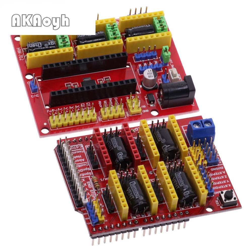 New V3 Engraver Shield CNC Shield V4 Engraving Machine / 3D Printer / A4988 /DRV8825 Driver ...