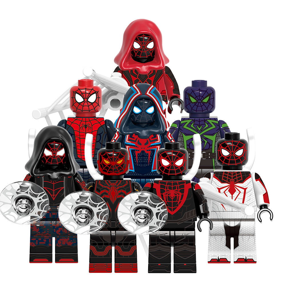 Compatible with Lego Spider-Man Series Miles Melales 2099 Battle Suits ...