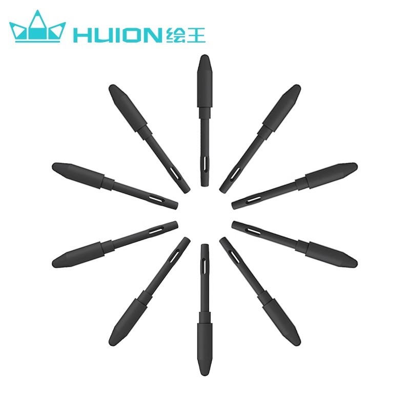 10PCS Huion Felt Nibs Replacement Pen Nib For Digital Stylus PW517 Pen ...