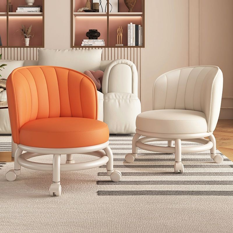 Swivel Small Stool Home Use Bench Small Chair Sofa Stool with Wheels ...