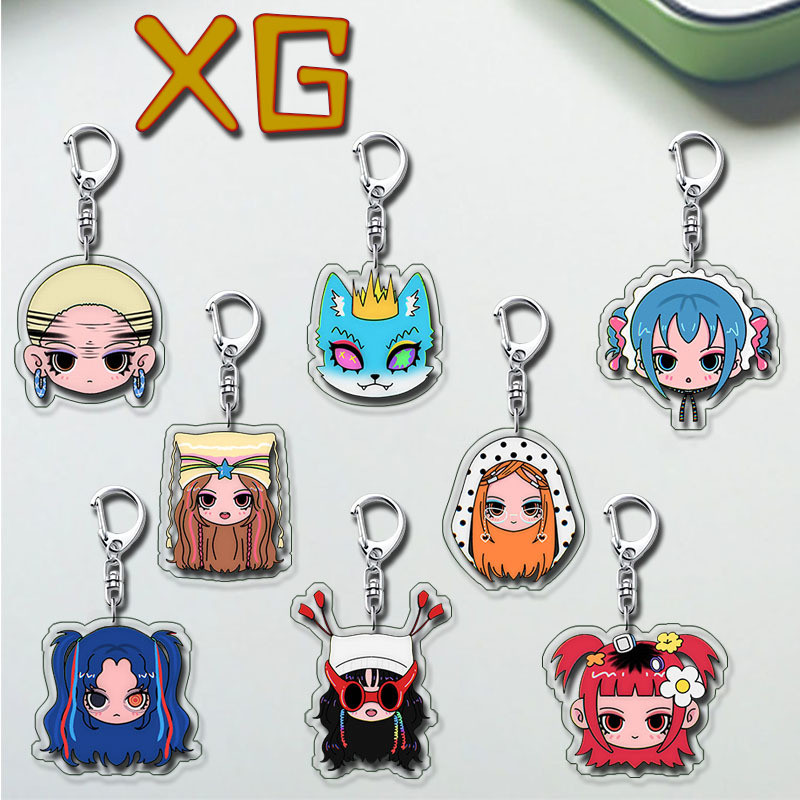 Limited Time [Cute Cartoon Style] XG Girl Group Merchandise Acrylic ...