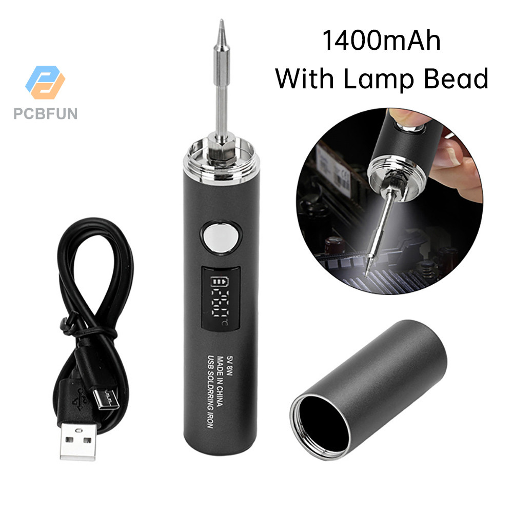Pcbfun USB soldering iron TYPE-C interface plug-in model with three ...