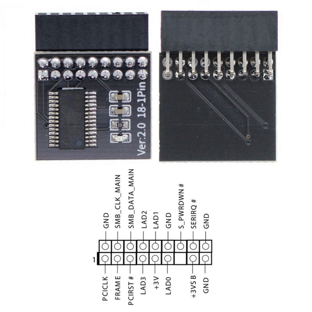 TPM 2.0 Security Module for ASUS ASRock MSI GIGABYTE Motherboards ...