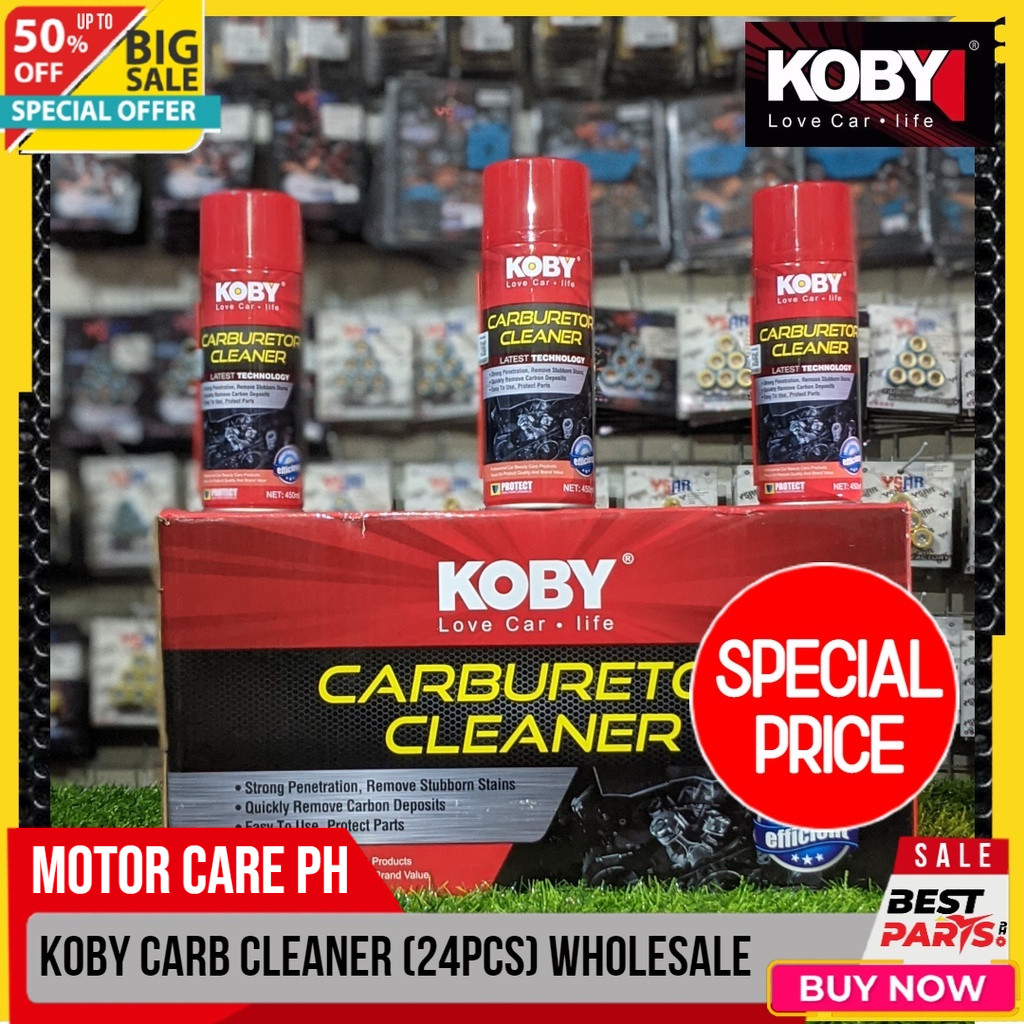 KOBY Carburetor Cleaner 450ml (Wholesale) | Shopee Philippines