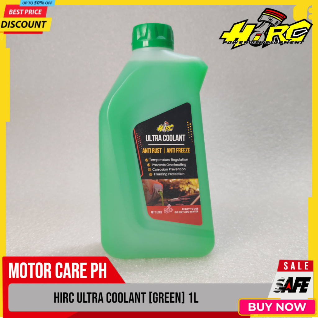 HIRC ULTRA COOLANT 1liter [GREEN] | High Quality | Shopee Philippines