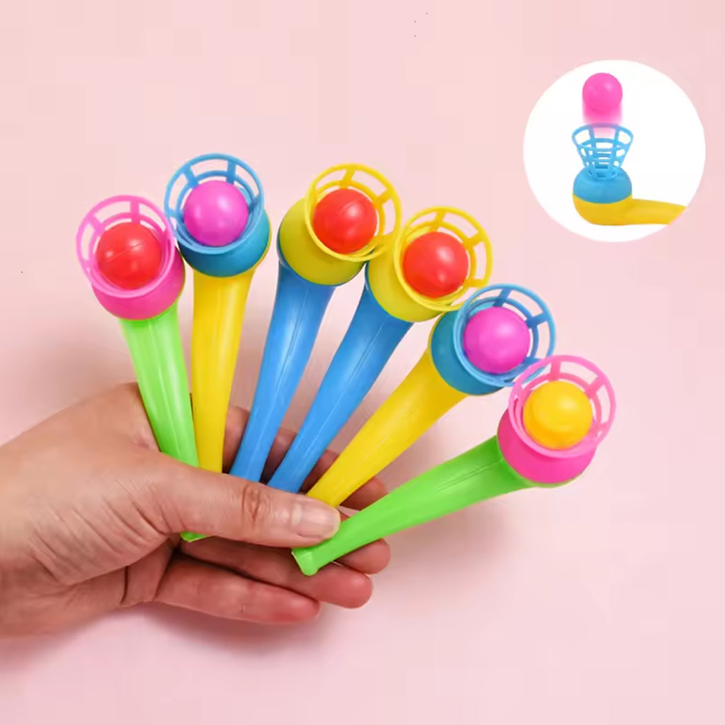OMO PIPE BLOW BALL Pipe Whistle Toy Speech Therapy Ball/ pipe blowing ...