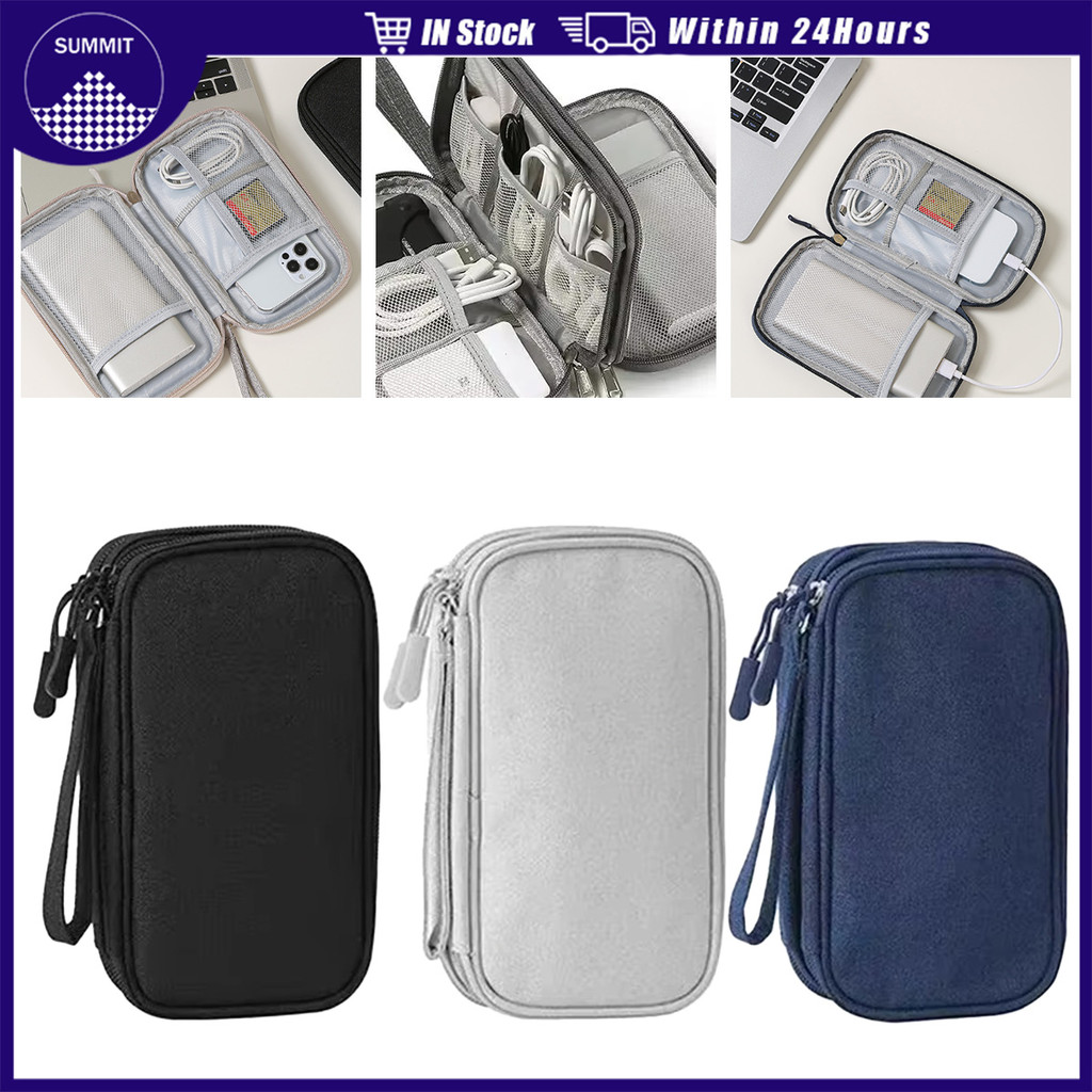 Waterproof Cord Organizer Pouch Portable Cable Organizer Single/Double ...