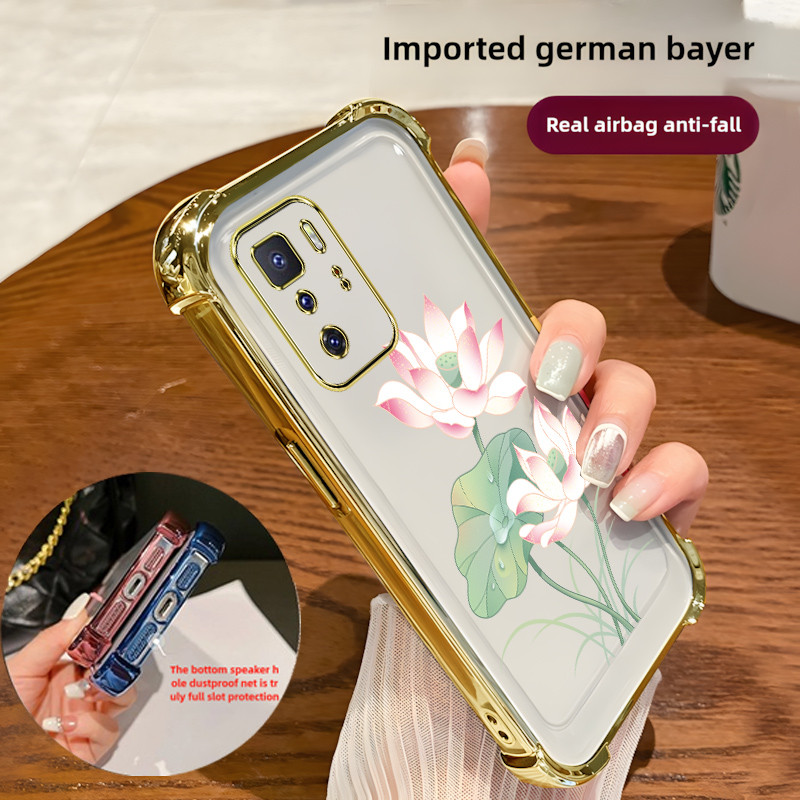 Four Corners-Pink Lotus Redmi note 10 Pro 5G | Shopee Philippines