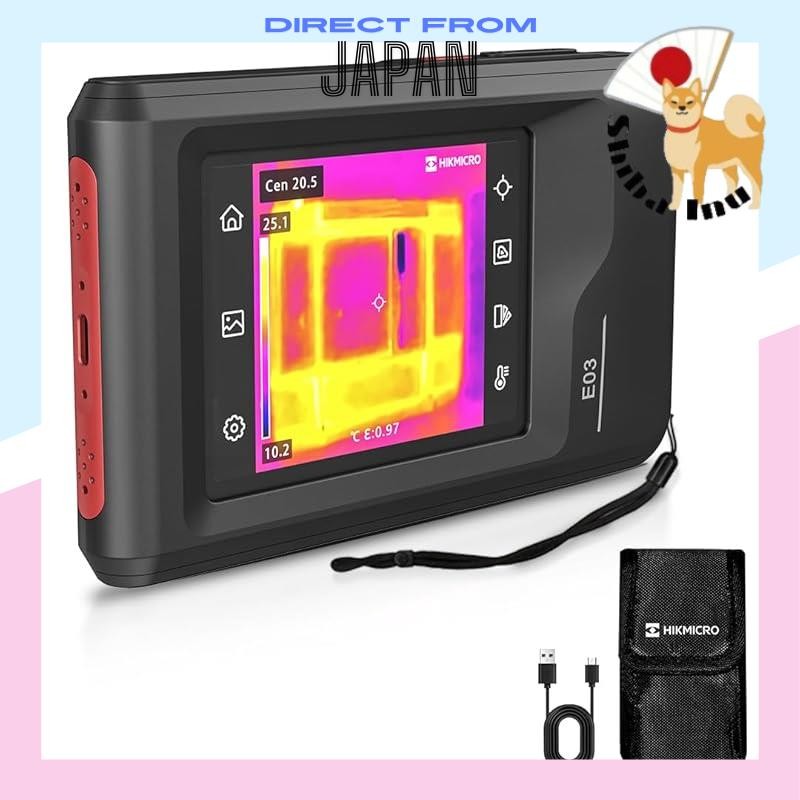 HIKMICRO E03 Thermal Camera 240 x 240 SuperIR resolution, visible light ...