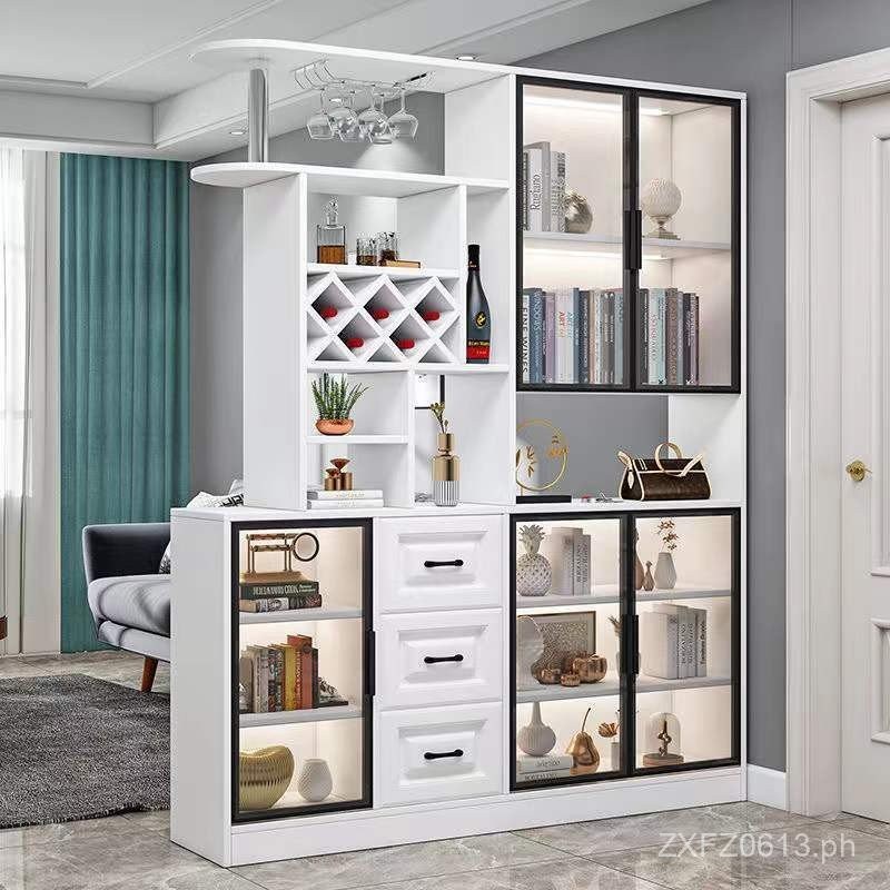 Partition Dining Room Entrance Cabinet Screen Storage Wine Cabinet ...