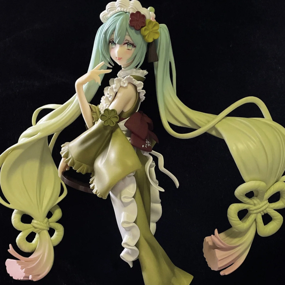 Hatsune MIKU Figure MIKU Dessert Moment Buffet Matcha Color Long Skirt ...