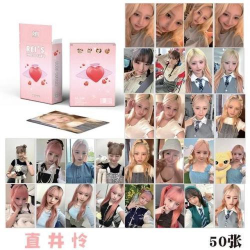 [50pcs] Hologram PACK PHOTOCARD REI IVE ALBUM LOMO CARD PHOTO CARD KPOP ...