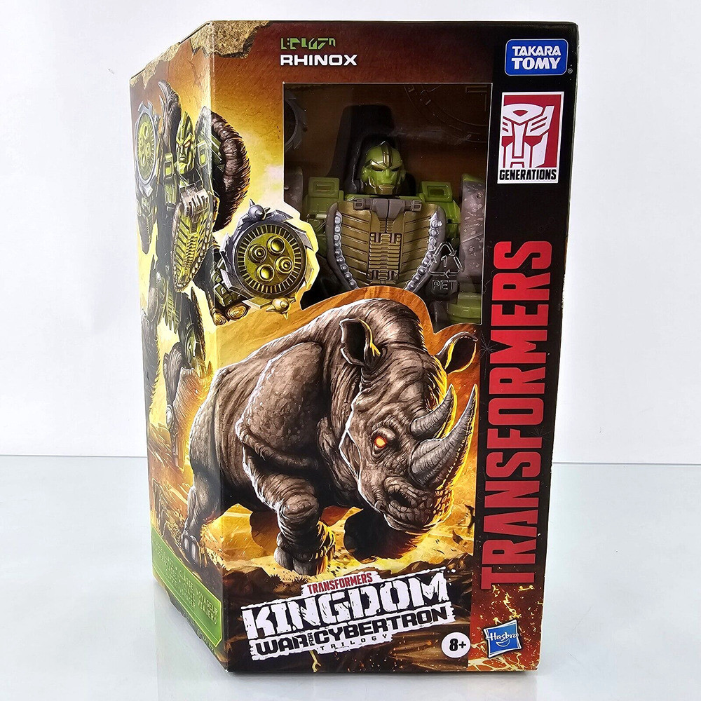 Transformers RHINOX Kingdom War For Cybertron Generations Figure 2020 ...