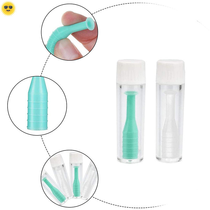 Rigid contact lens suction stick silicone one-piece solid shaping ...