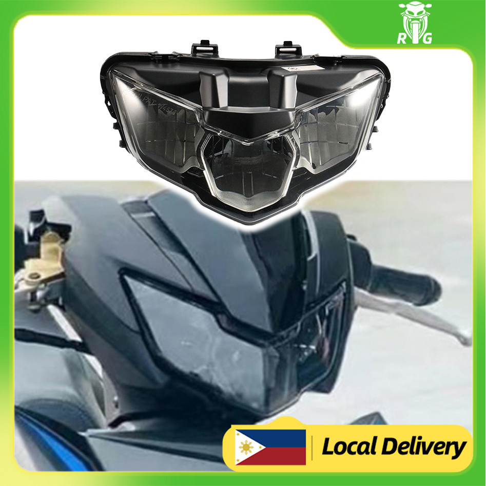 RGMOTOR Motorcycle Led Headlight Assembly For Sniper 150 V2 Y15zr V2 Lc135 V8 Head Lamp 1Pc ...