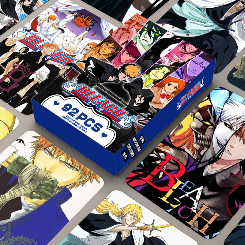 92pcs Anime Manhwa Lomo Cards Heaven Official's Blessing BLEACH Skibidi ...