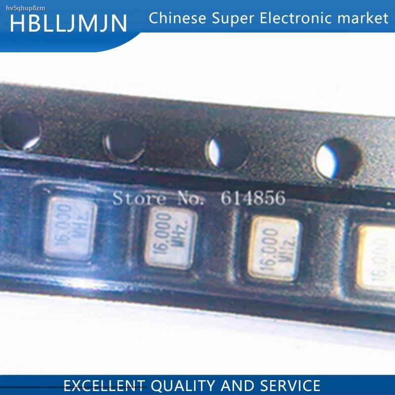 20PCS 2025 2520 4pin 16M 16MHZ 16.000MHZ passive SMD crystal oscillator ...