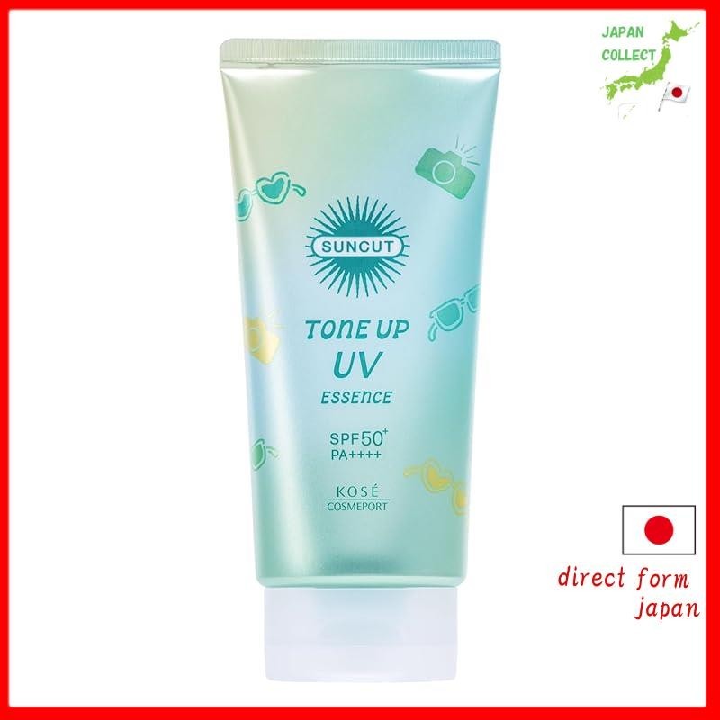 KOSE SUNCUT Tone-up UV Essence SPF50+ PA++++ Lavender 80g Sunscreen | Shopee Philippines
