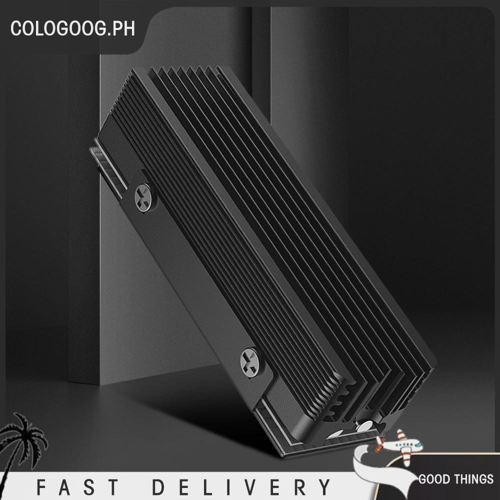 M.2 SSD Heatsink 2 Copper Heat Pipes Aluminum Cooler with Thermal ...