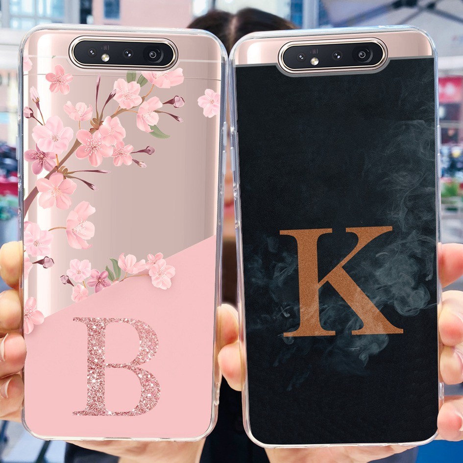For Samsung Galaxy A80 A90 Case SM-A805F SM-A8050 Clear Cover Fashion ...