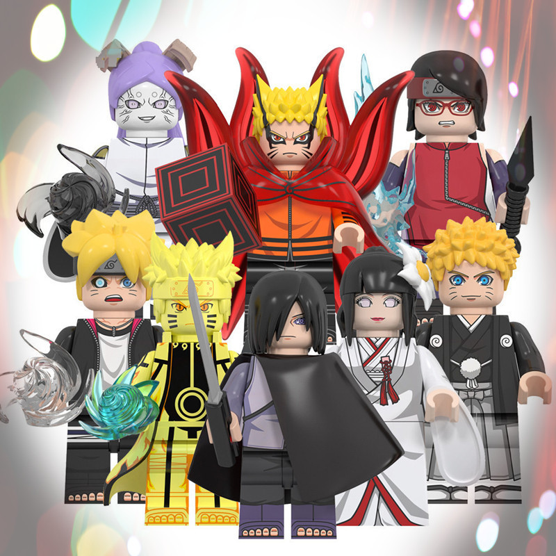 Anime Mini Character Naruto Series Assemble Mini Building Block Toy ...