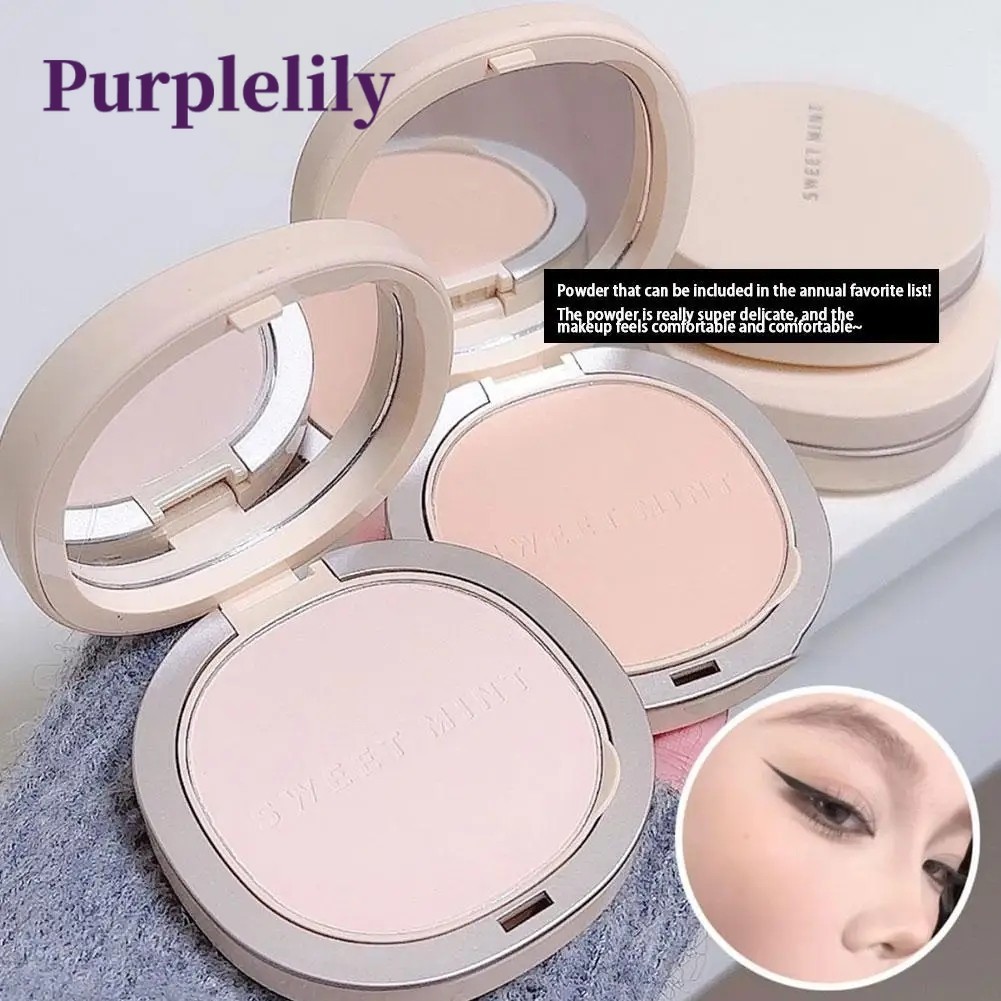 Cushion Compact Powder with Puff,Mirror - Oil-Control Waterproof Matte ...