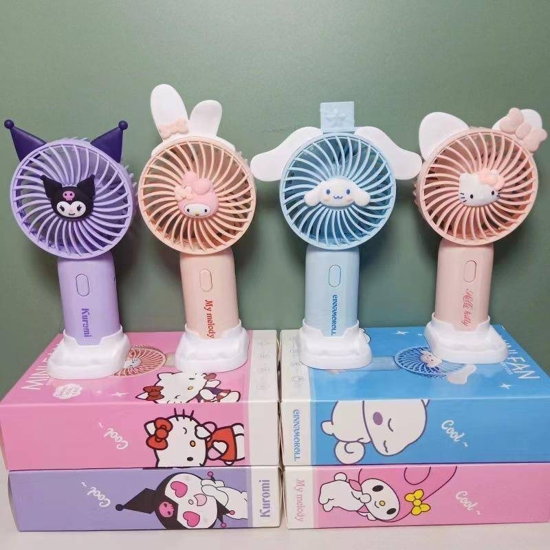 Sanrio Mymelody Kuromi Cinnamoroll USB Mini Fan Portable Handheld ...