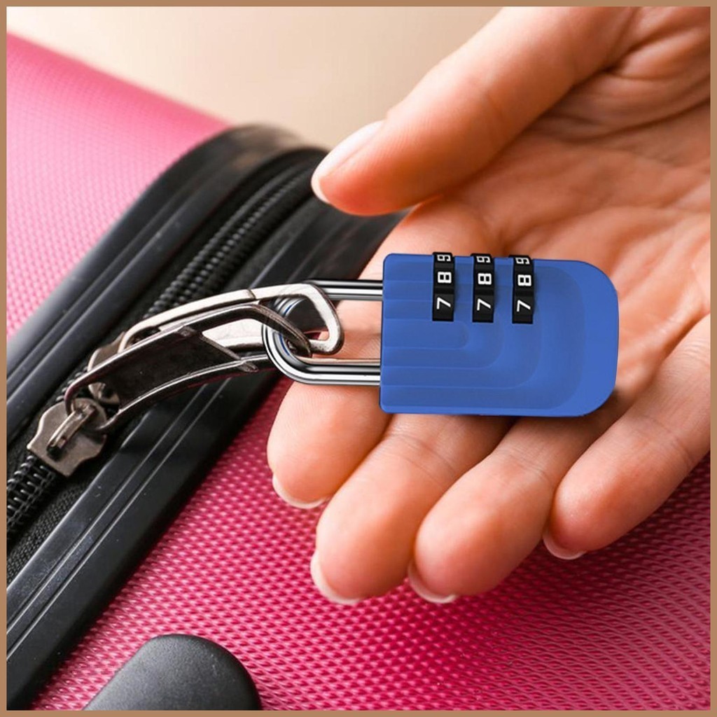 Gym Locker Lock Rotatable Suitcase Locks Luggage Number Locks Portable ...