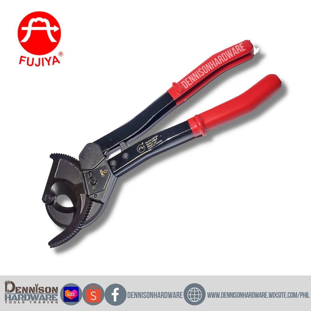 FUJIYA MADE IN TAIWAN CS-520 RATCHETING CABLE CUTTER 16" (630MM SQ. OR ...
