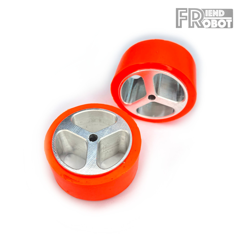 43 x 20mm JSUMO Aluminium Rubber Wheel Core 4 mm | Shopee Philippines