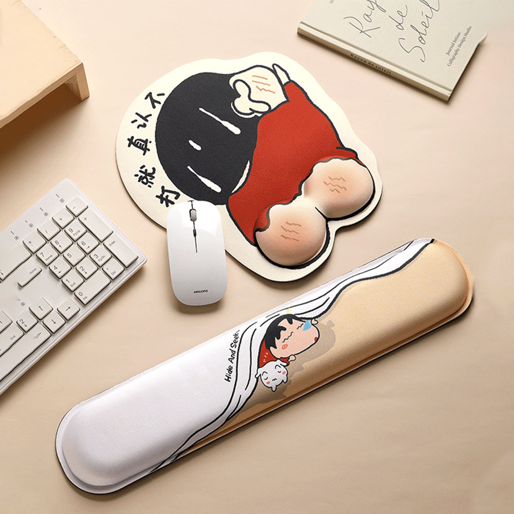 Crayon Shin-chan Mouse Pad Wrist Guard Anime Cartoon Wrist Guard Pad ...