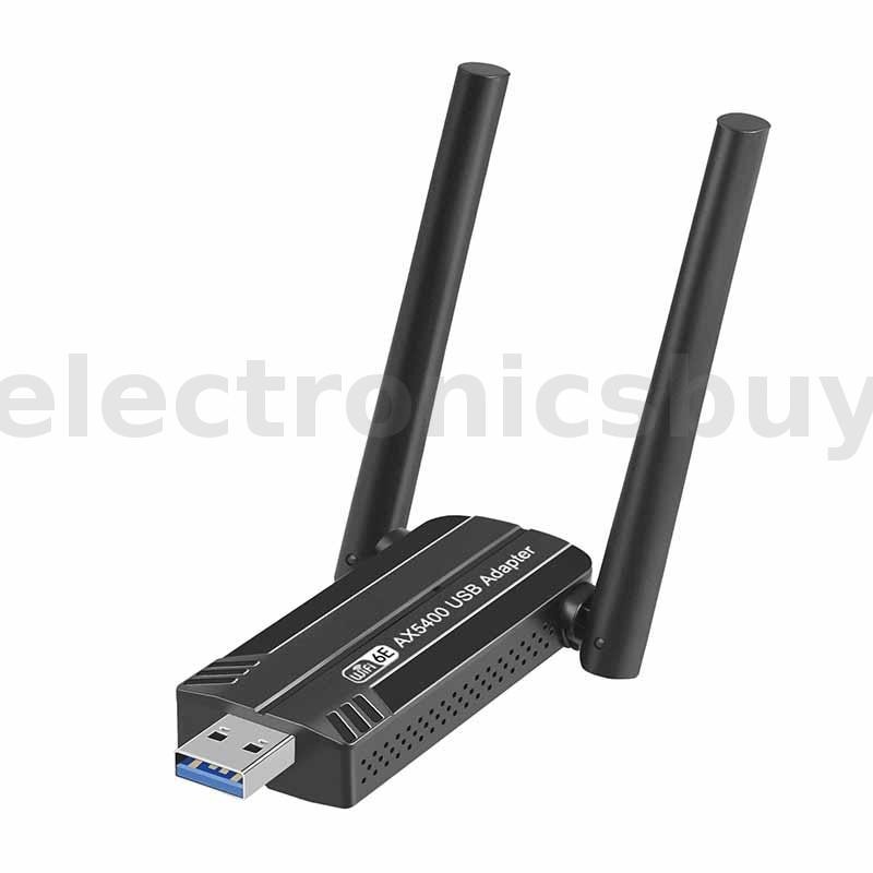 AX3008 5400Mbps WiFi 6E Network Card USB 3.0 WiFi Adapter Tri-Band 2.4G 5G 6G Wifi Receiver ...