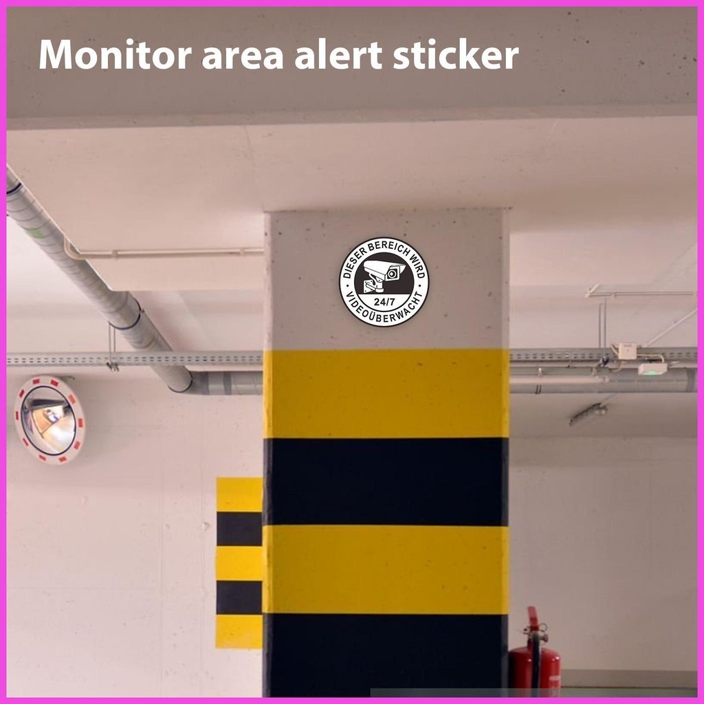 Video Observation Signs Outdoor Security Camera Sign Video Observation ...