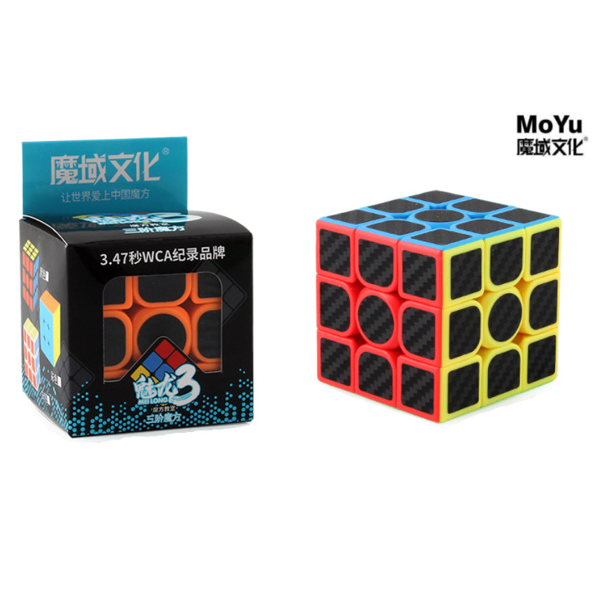 Moyu Original Speed Cube 3x3x3,Fast Magic Cube for Kids,Smooth Carbon ...