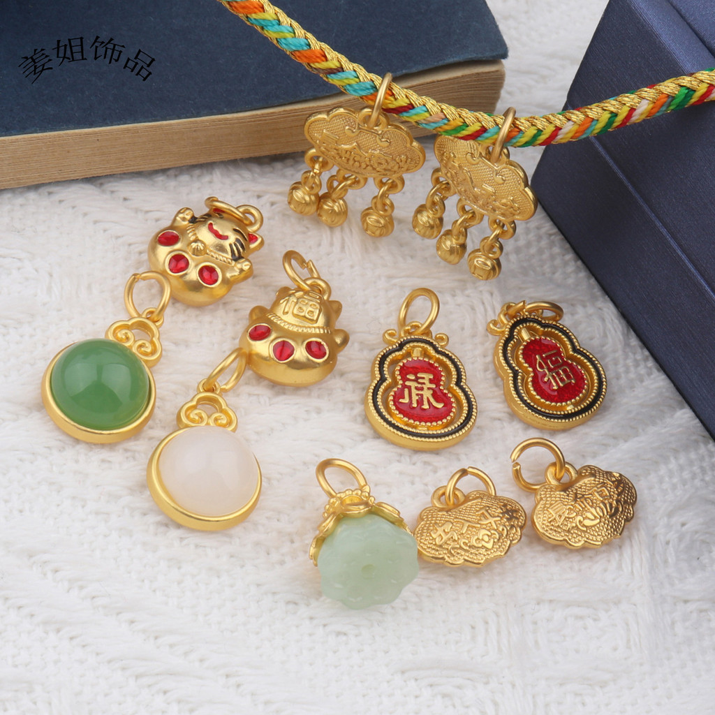 Diy Sand Gold Accessories Vietnam Sand Gold Longevity Wealth Safe Lock ...