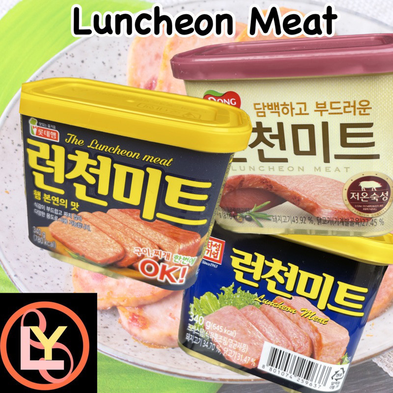 YLOS Korean Hansung/Lotte/Dongwon Luncheon Meat 340g | Shopee Philippines
