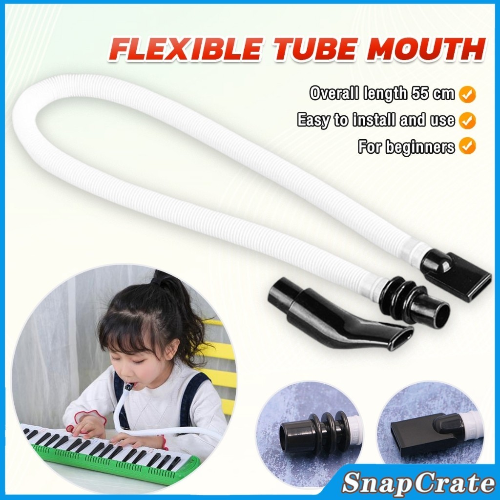 Snap Flexible Tube Mouth Organ Pianica Mouthpiece Musical Instrument ...