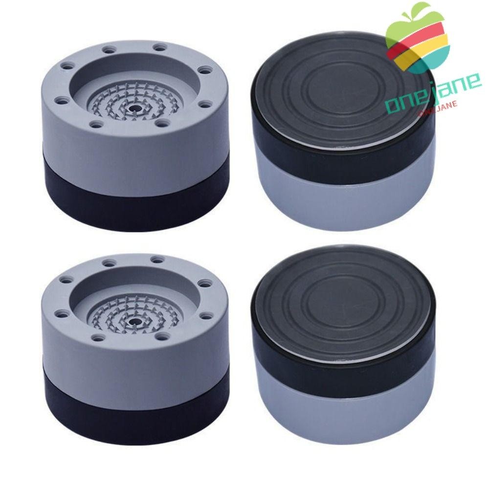 ONE-JANE Furniture Risers, Plastic Adjustable Bed Risers, Round Heavy ...