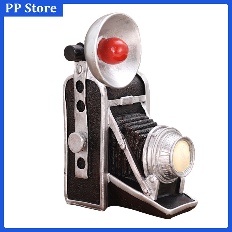 Reusable Film Camera Old Fashion Prop Model Mini Vintage Room Tabletop ...