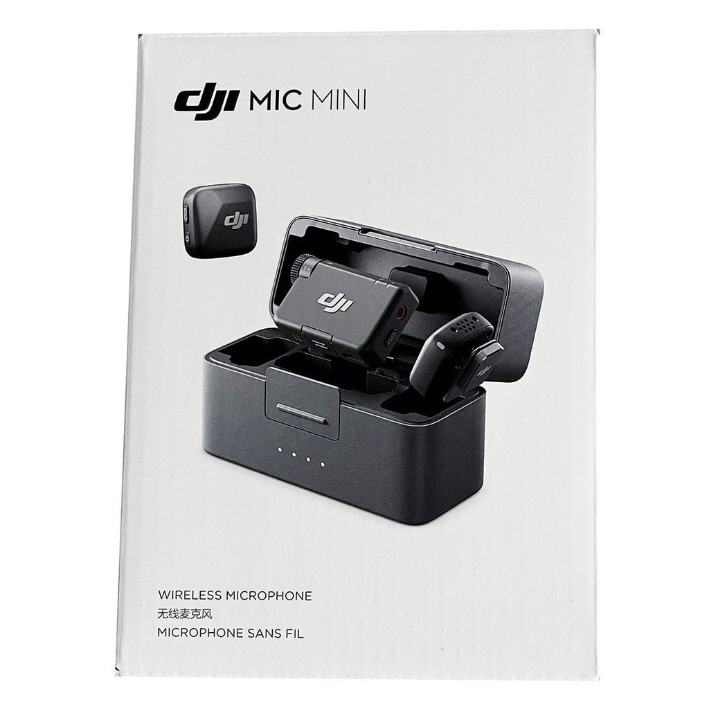 Dji Mic Mini 2 Tx 1 Rx Charging Case Wireless Microphone System Black Cp Rn 00000433 01